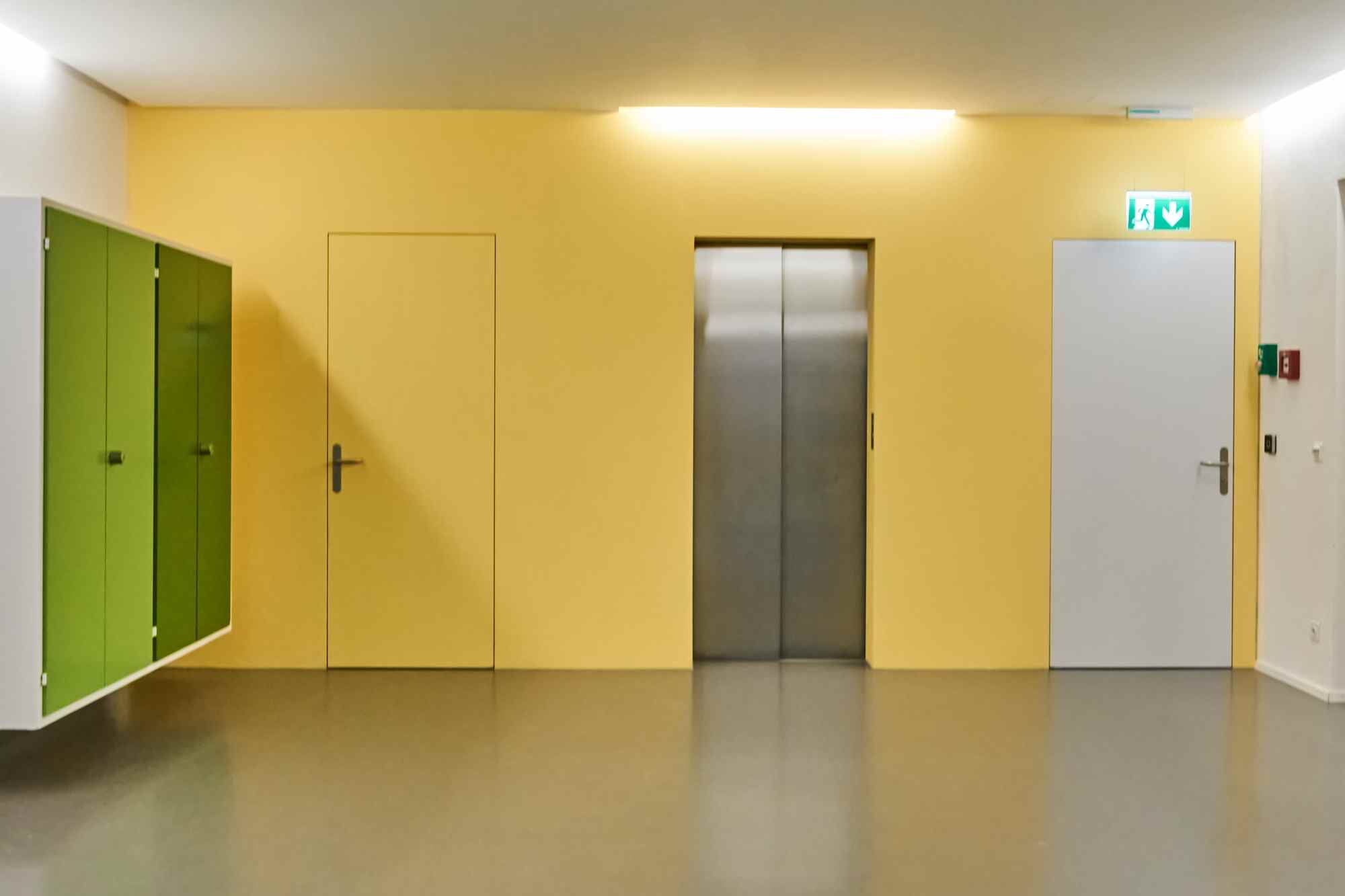 Farbkonzept Schulraum | E+P Architekten AG FH SIA