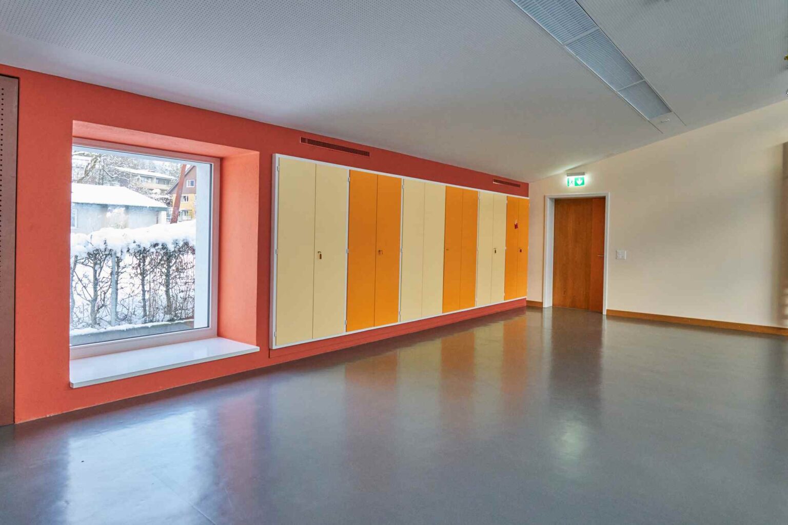 Farbkonzept Schulraum | E+P Architekten AG FH SIA